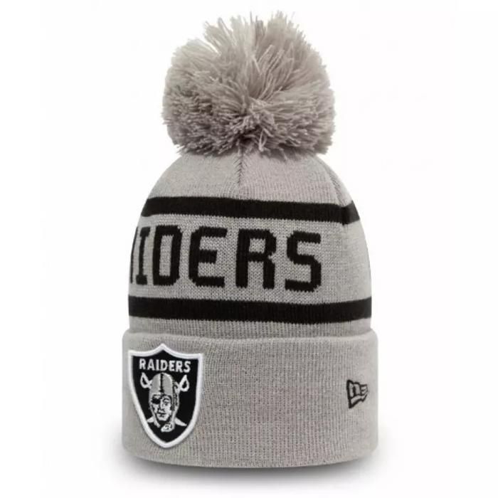 Bonnet - New Era - Oakland Raiders - Gris - Noir - Junior (53-55cm ...