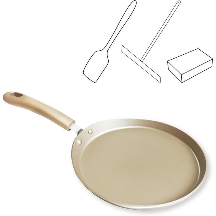Poêle À Crêpes Et Blinis Induction Poêle À Frire Poêleà À Crêpière ...