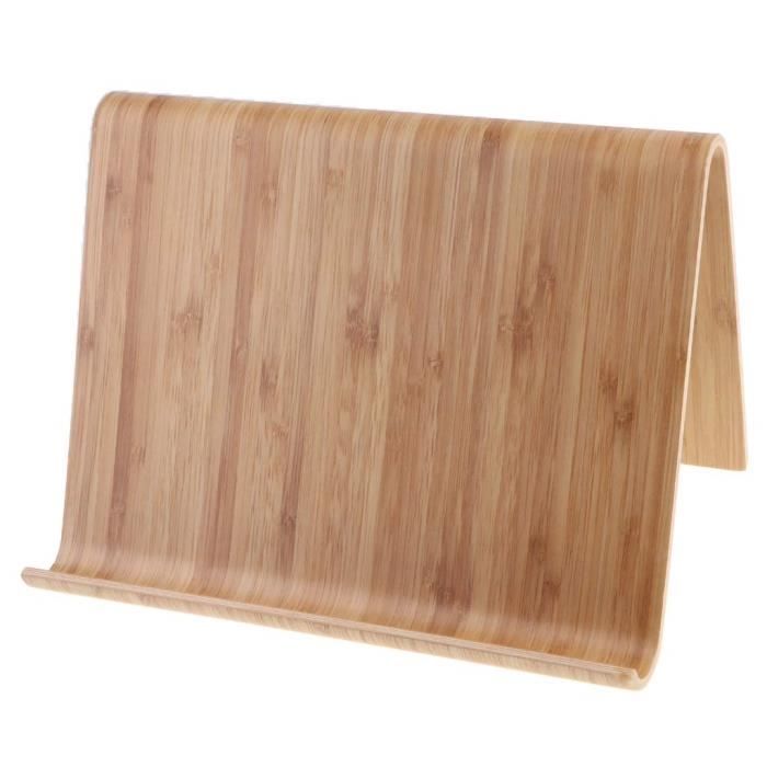 Non-brand Support de Tablette en Bois Support de Tablette pour Tablette ...