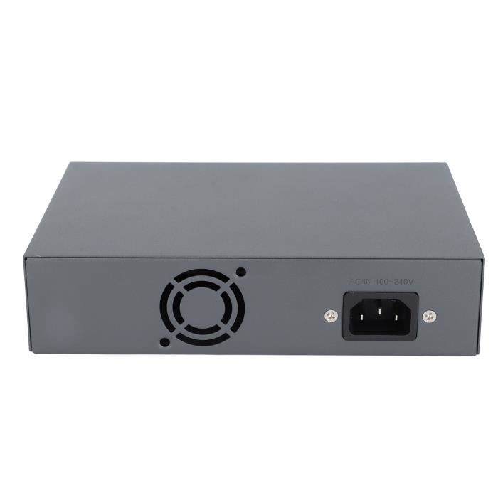 Switch POE 6 Ports Compact Silencieux avec Alimentation 802.3af/at pour ...