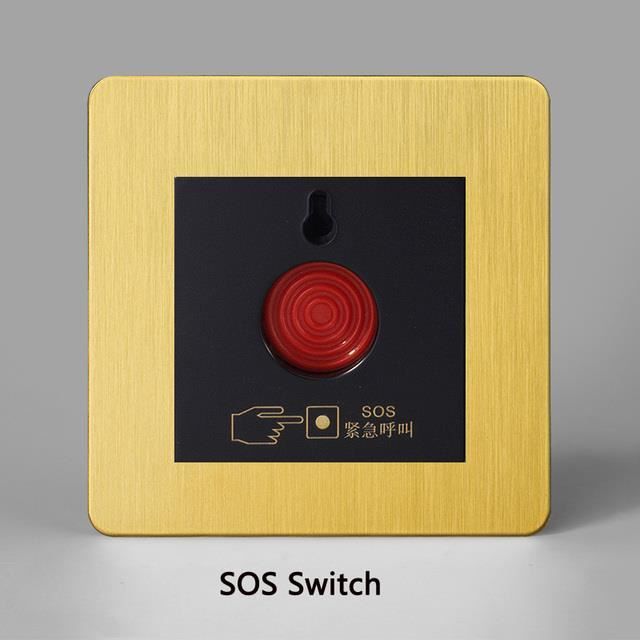 Interrupteur mural,SOS Switch--Interrupteur mural à bascule 1 4 voies 2 ...