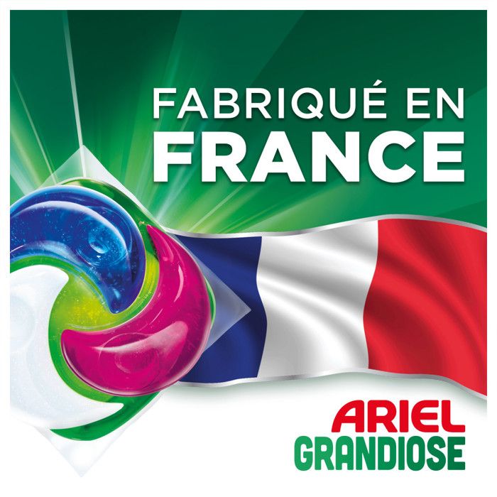 3x29 Pods Grandiose Couleurs Eclantantes - Lessive en capsules - Ariel ...