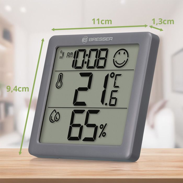 Station météo Bresser Thermo Hygrometre, indicateur de confort Climate ...