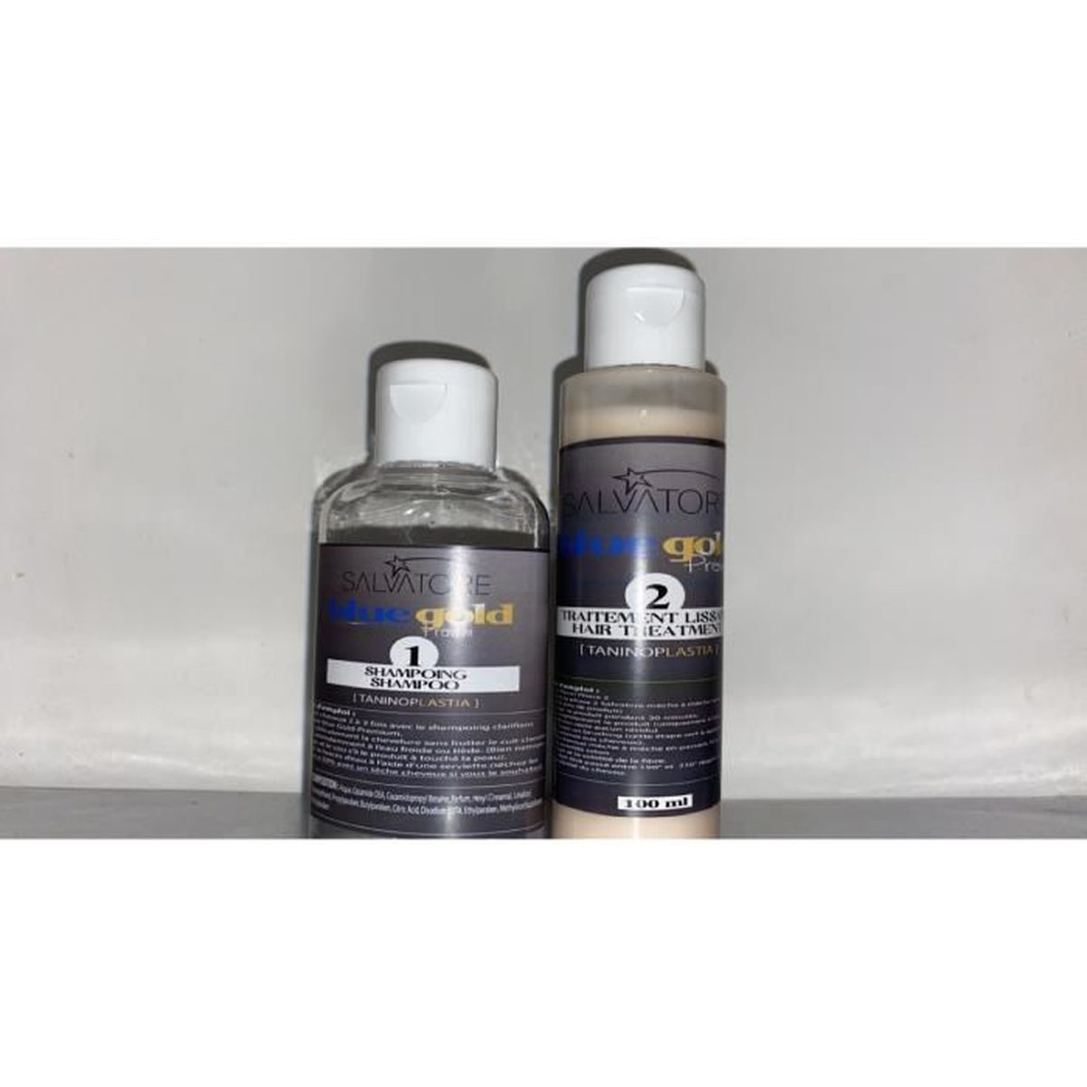 Lissage au tanin Salvatore Blue gold premium kit 100 ml - Cdiscount Au ...