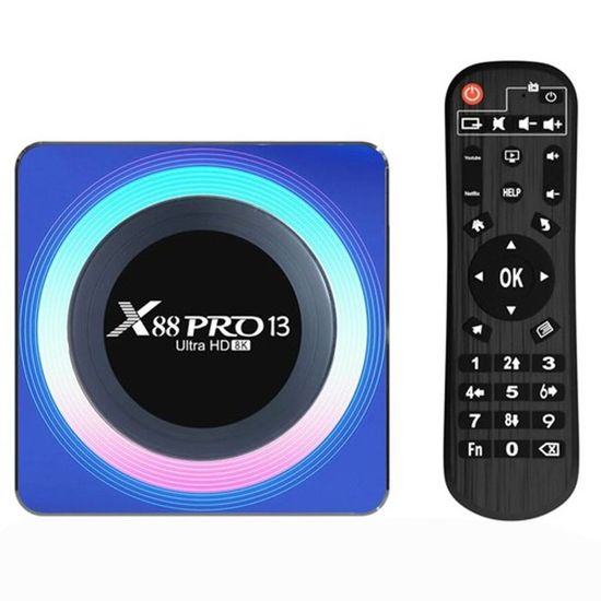 X88 Pro 13 TV Box rk3528 Quad Core Android 13 4gb RAM 32gb rom 2.4 / 5 ...