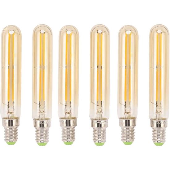 Pack Of 2 Led Tube Bulbs, 4W Dimmable T20, E14 40W Incandescent Light ...