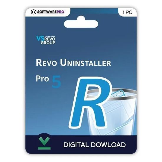 Revo Uninstaller Pro 5 - Activation Perpétuelle - À télécharger - 1 PC ...