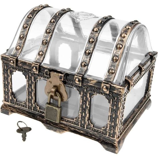 Boîte Pirate Coffre Au Trésor Jeu De Rôle Jouets Pour Enfants ...
