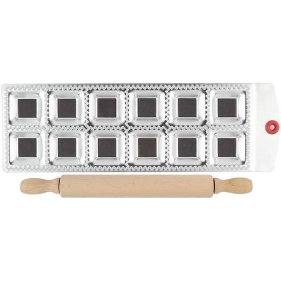 Plaque à Raviolis Moules à Chaussons Acier Inoxydable Machine à Pâtes ...