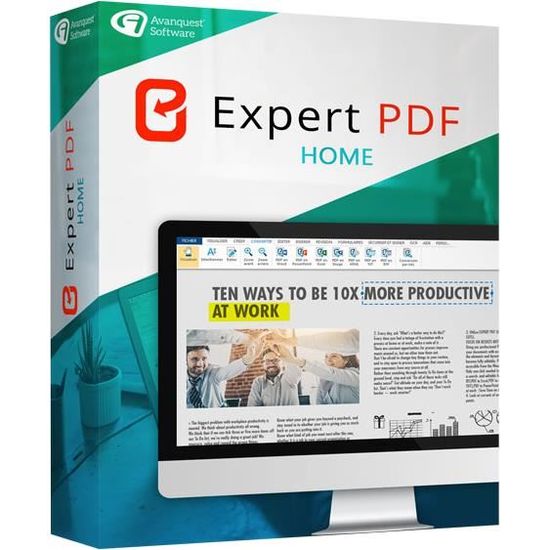 Expert PDF 14 Home - Licence perpétuelle - 1 poste - A télécharger à télécharger - Cdiscount