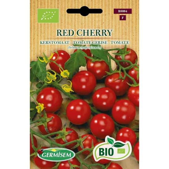 Germisem Bio Graines Tomate Cerise Red Cherry Ecbio8004[z1032 ...