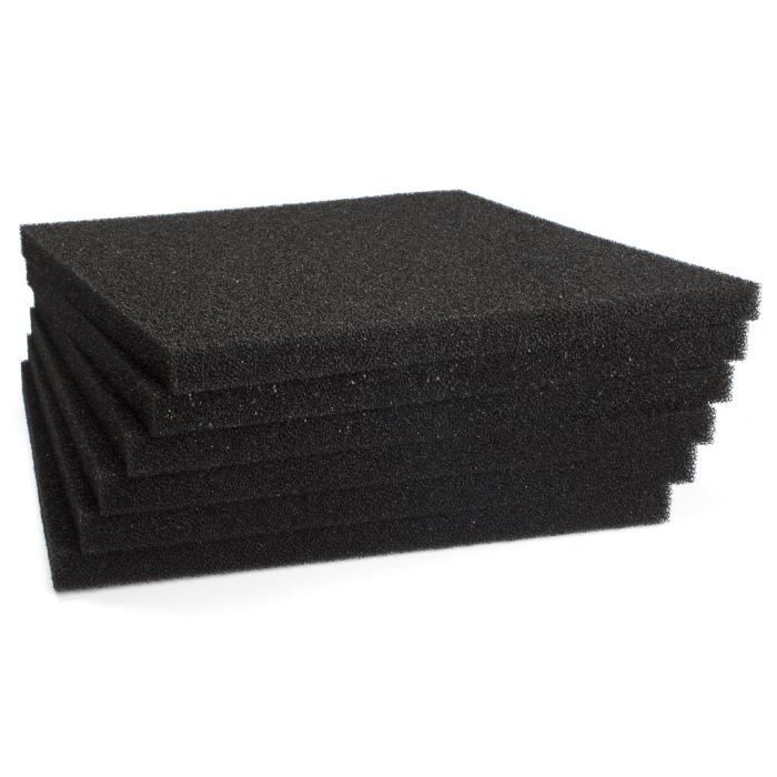 LTWHOME Compatible en Mousse Noire Pad de Filtre Convient pour Le ...