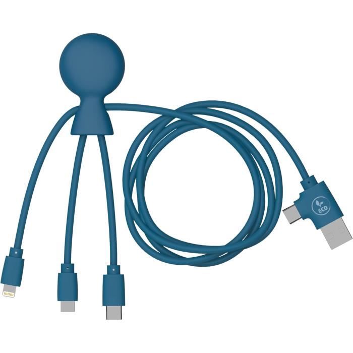 Câble Multi USB 4 en 1 en Forme de Pieuvre - Chargeur Universel en ...