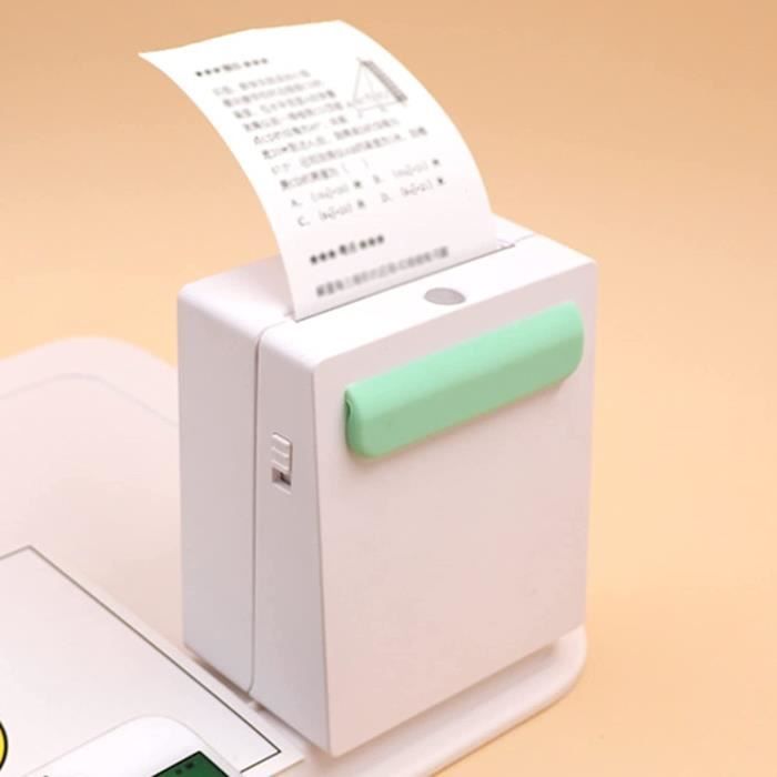 Imprimante, machine de label intelligent haute définition rechargeable ...