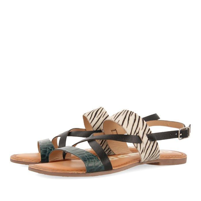 Sandale - nu-pieds Gioseppo - 62946-P - Femme Star Sandale Plate ...