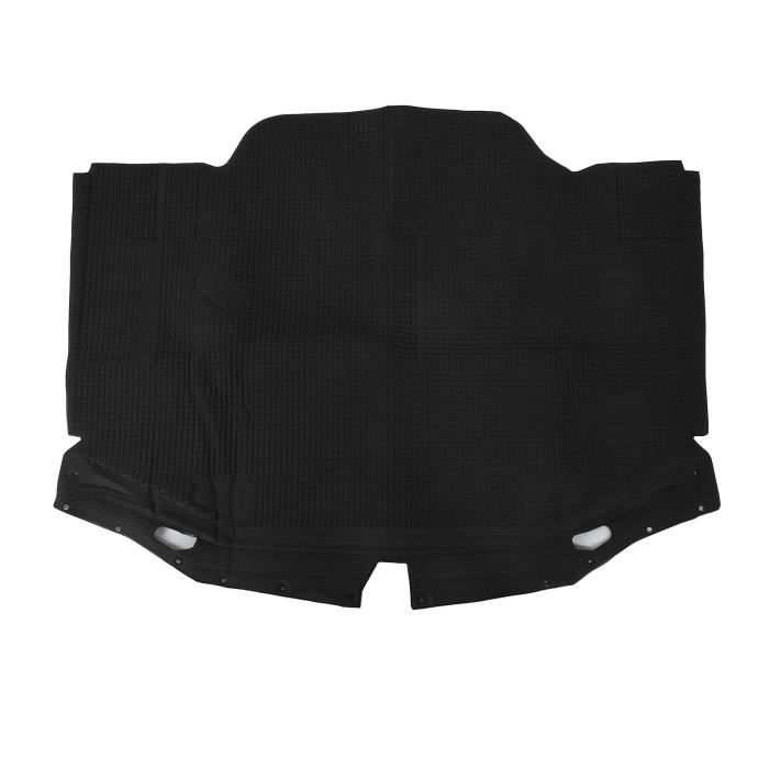 Ashata écran thermique de capot Tapis d'isolation de capot bouclier ...