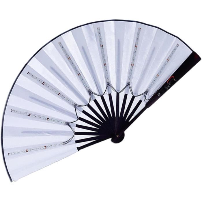 Ventilateur Rave Led | Éventail Pliant Glowing Rave Pour Femme | Stage ...
