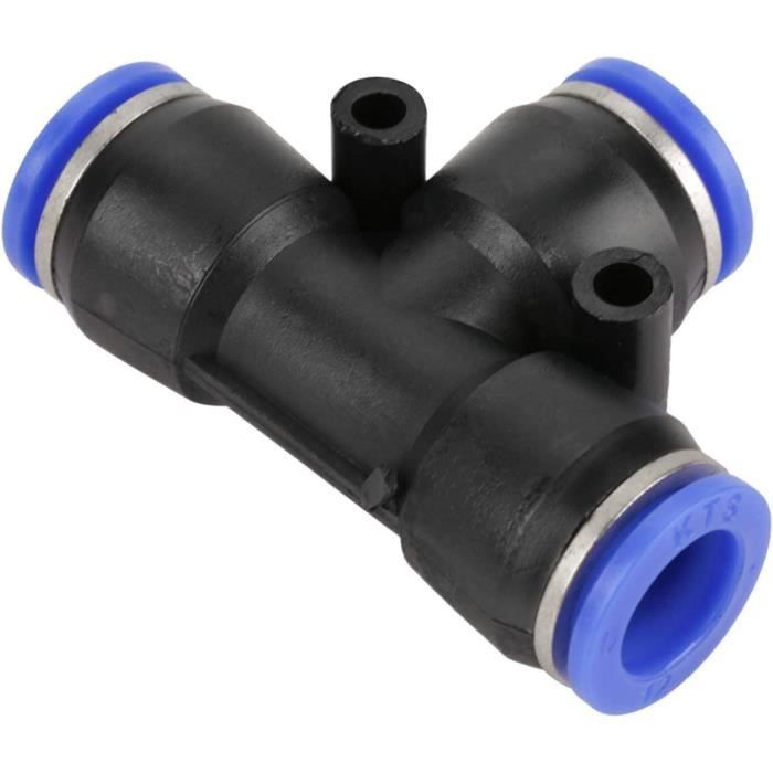 Raccords rapides pneumatiques 10 pièces OD 12mm tuyau d'air pneumatique ...