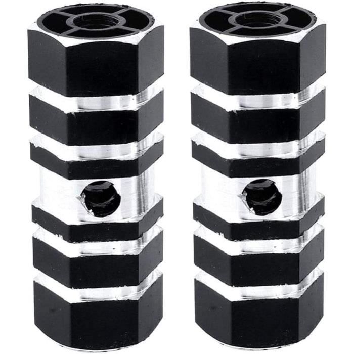1 Paire BMX VTT Vélo Hexagonal Axle pédales en Alliage Pied Stunt Pegs ...