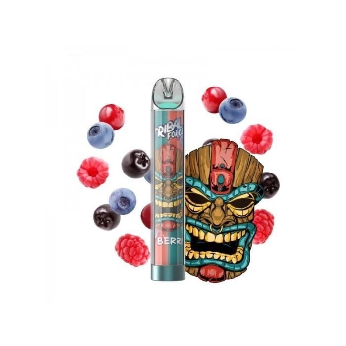 TRIBAL FORCE - 2x Kit Tribal Puff Mix Berries 600 puffs - (10mg ...