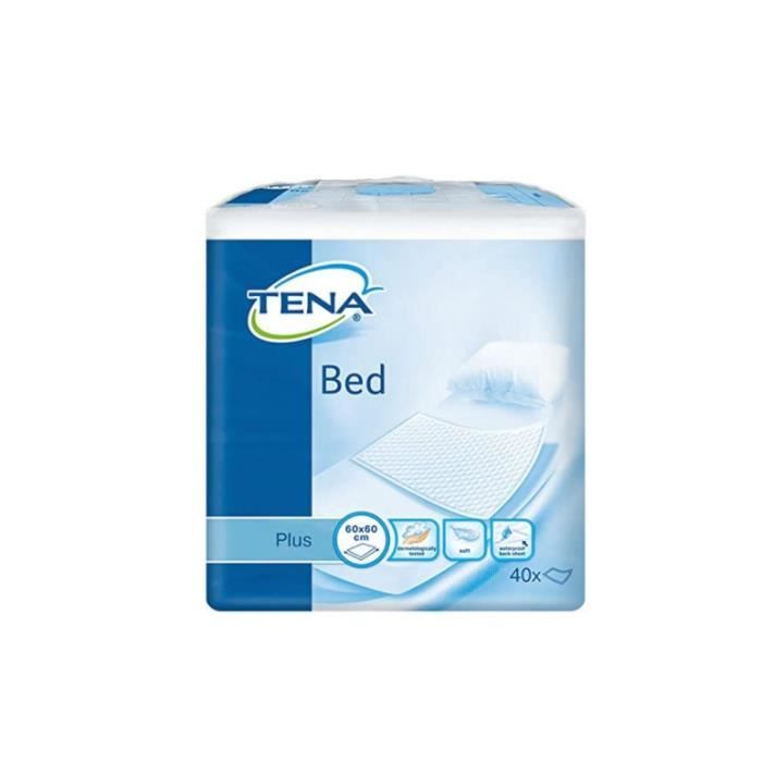 SCA Hygiène Pack de 40 Tena Bed Plus 60x60 cm - Cdiscount Santé - Mieux ...