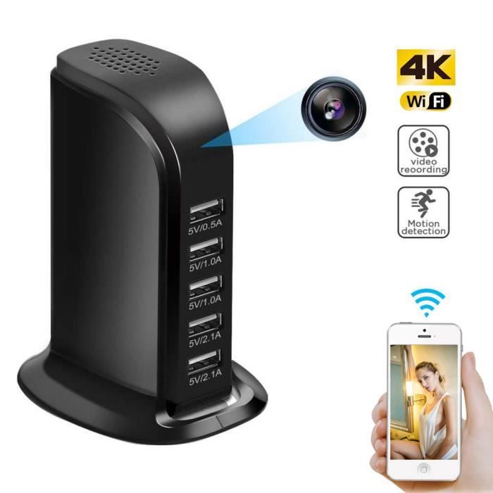 Caméra miniature,Mini caméra de Surveillance IP WIFI HD 1080P, 4k DVR ...