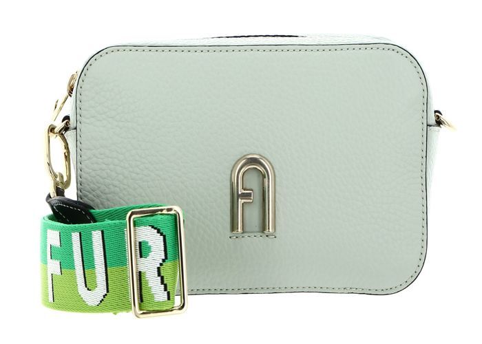FURLA Sac à épaule bandoulière menthe en cuir pour femme - Primula Mini ...
