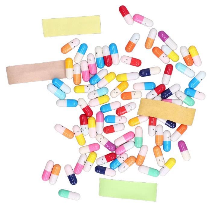 Garosa lettre de capsule de message d'amour 370 Pcs Capsule Lettres ...