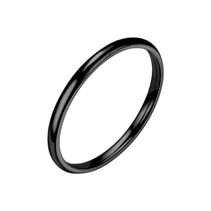BAGUE - ANNEAU Anneau de doigt élégant surface lisse minimaliste style ...