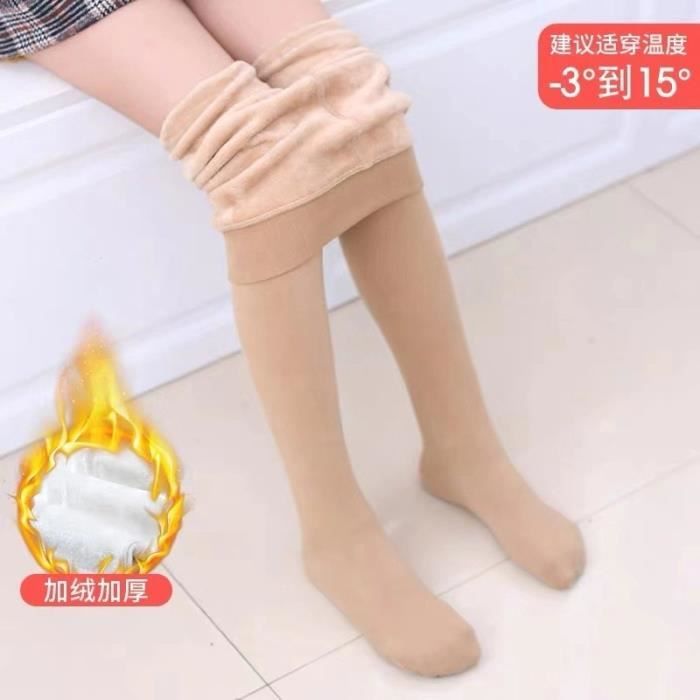 Collant,Collants épais en velours pour enfants, bas de danse de Ballet ...