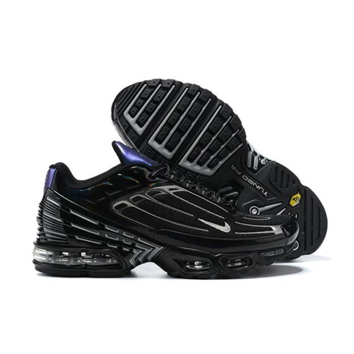 Baskets tn3 Plus Femme Homme Chaussures Entraînement de Sport Noir Noir - Cdiscount Chaussures