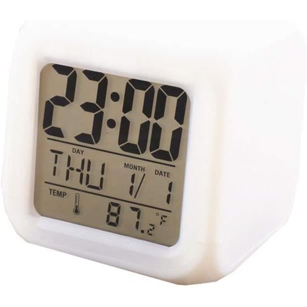 Reveil Enfant Radio RéVeil DéColoration ColoréE Reveil Pile Muet Reveil ...