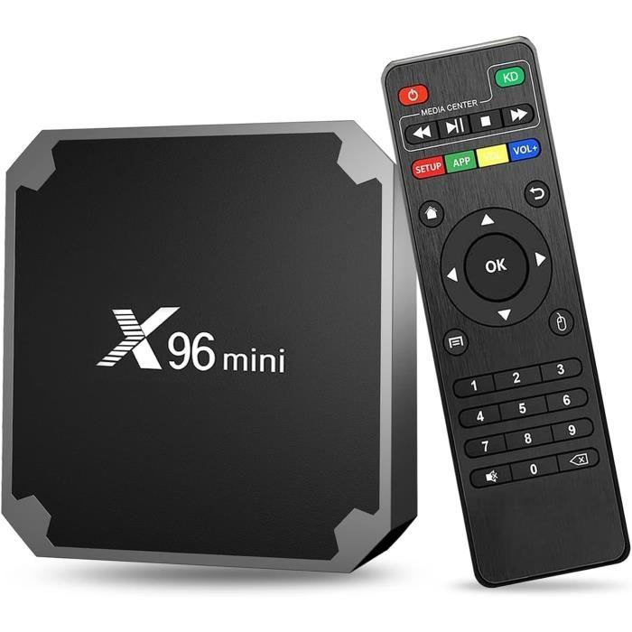 X96 Mini 2Gb-16Gb Lecteur Multimédia De Diffusion En Continu Android 11 Boîte Tv 4K Avec Amlogic ...
