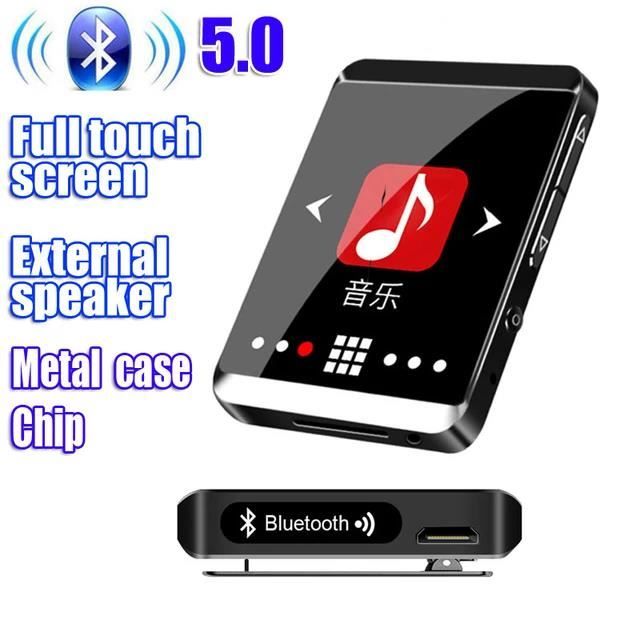 TIMOOM M5 16 Go Bluetooth lecteur MP3 version mini écran tactile ...