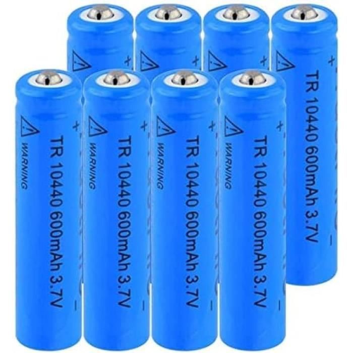 10440 3 7V 600Mah Piles Au Lithium Piles Rechargeables Pour La ...