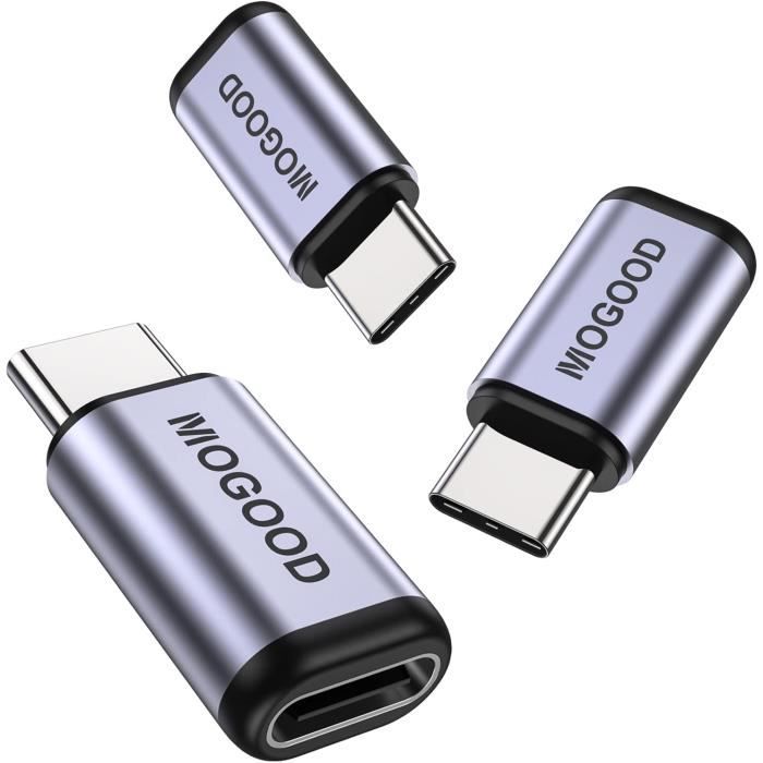 Adaptateur De Rallonge Usb Type C, Pd 100W Quick Charge Usb Type C ...