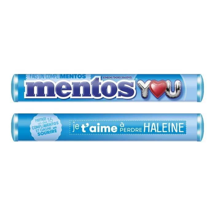 MENTOS Boîte de 40 rouleaux Menthe - Cdiscount Au quotidien