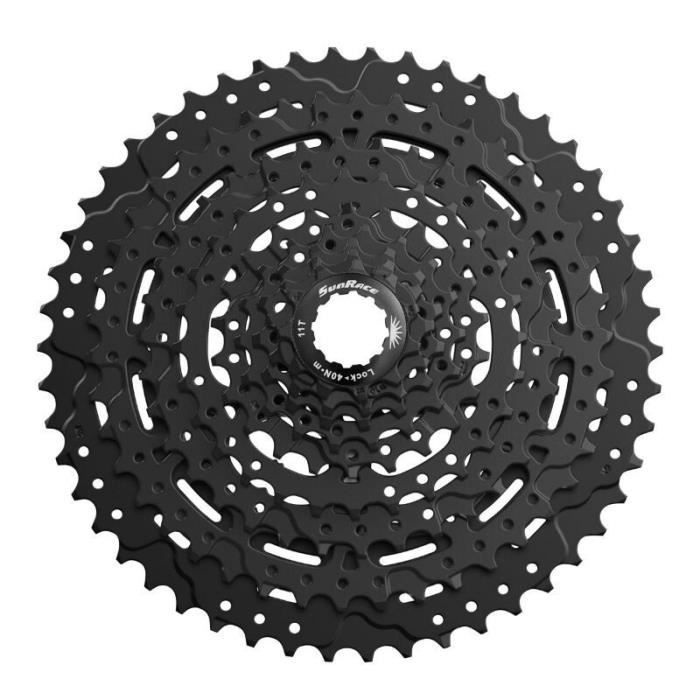 Cassette VTT Sunrace Shimano M993 - Noir - 9 vitesses/11-46T ...