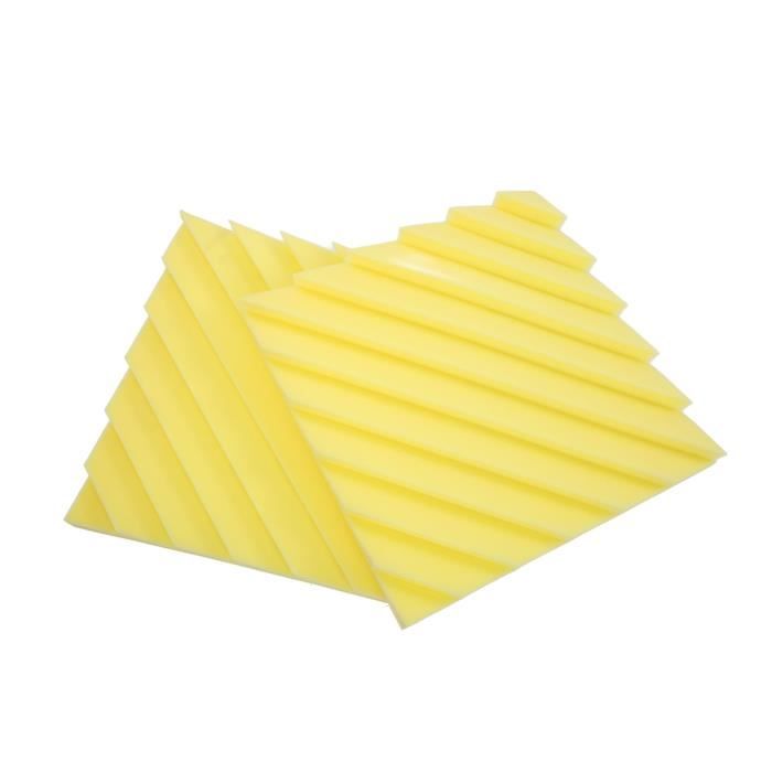 Panneau de mousse acoustique 12 PCS Panneau Acoustique Adhésif Haute ...