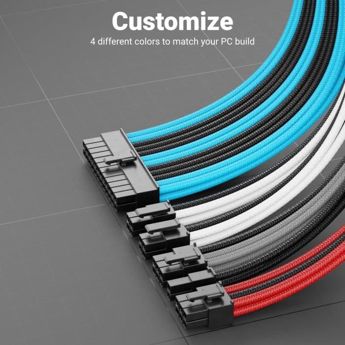 Câble D'Alimentation Interne 30Cm 6 Broches Interface Graphique Pci ...