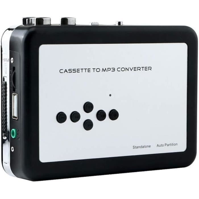 P02Cs Convertisseur Cassette Vers Mp3 Via Clé Usb Enregistreur Tape-To ...