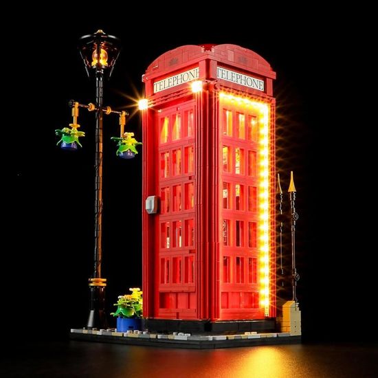 Jeu De Lumières Pour Lego-21347 Cabine Téléphonique Londonienne-Modèle ...