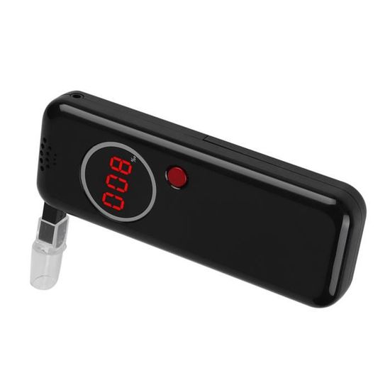 EJ.life Ethylotest Numérique LCD Rouge Mini Professionnel avec ...