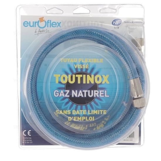 Tuyau gaz naturel - EUROFLEX - NI200KX35 - Durée de vie illimitée ...