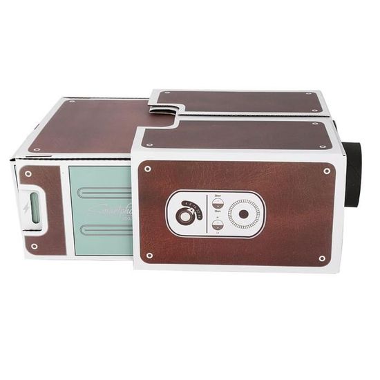 Projecteur portable Boîte de Papier de Projection de Bricolage ...