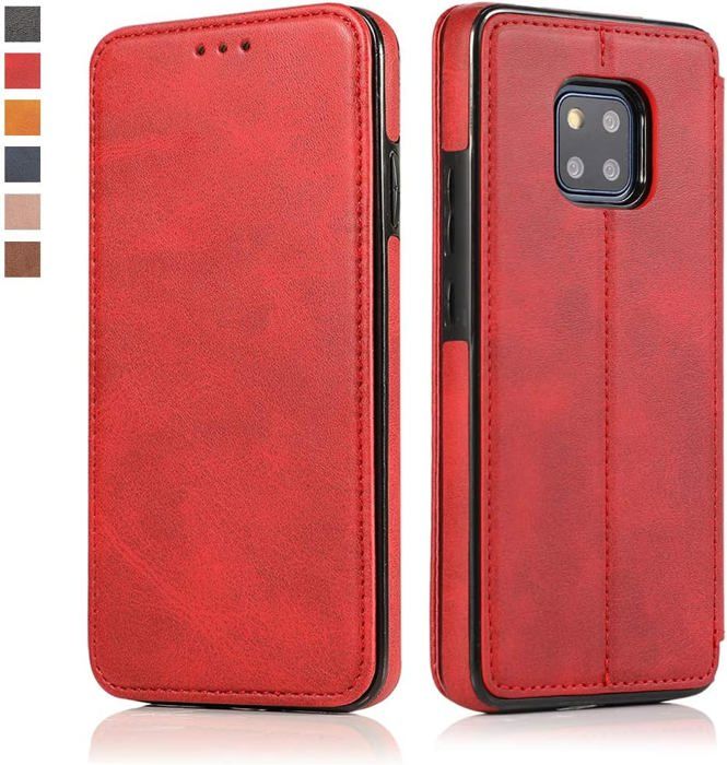 Coque Huawei Mate 20 Pro en Cuir PU Luxe Portefeuille à Aimant Antichoc ...