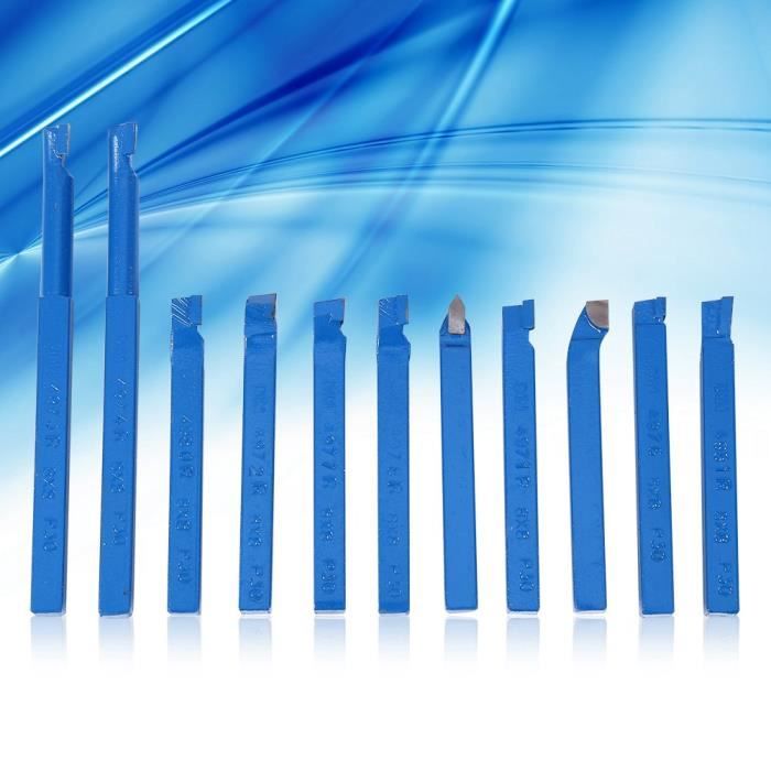 Outil de tournage, outil de tour haute dureté, outil de rainurage, 8 ...