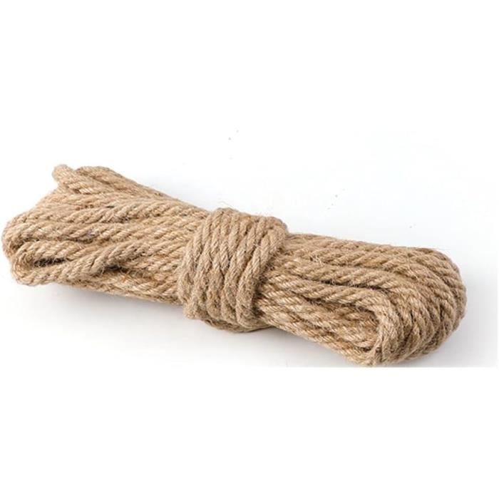 Corde En Jute Naturelle Robuste Épaisseur Corde De Jute Naturelle Corde ...