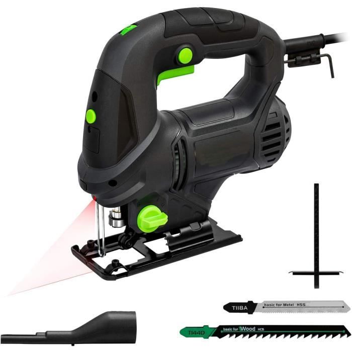 Scie Sauteuse Orbitale 600W 3000Spm Outil De Scie Sauteuse Avec Guide ...