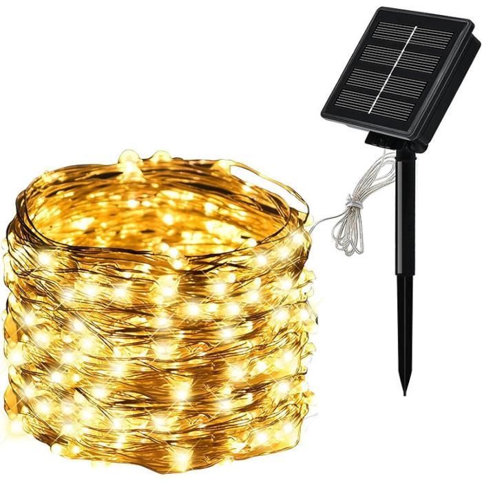 Guirlandes Solaires Lumières De Jardin Étanche Décoration De Jardin ...